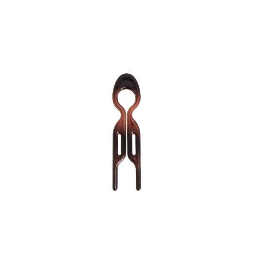 Set de 2 Hairpin Écaille Clair 7 cm | Bleu Libellule