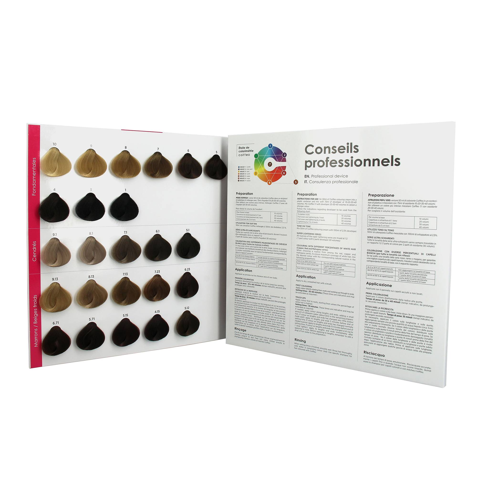 Nuancier Coiffeo 2022 | Coiffeo