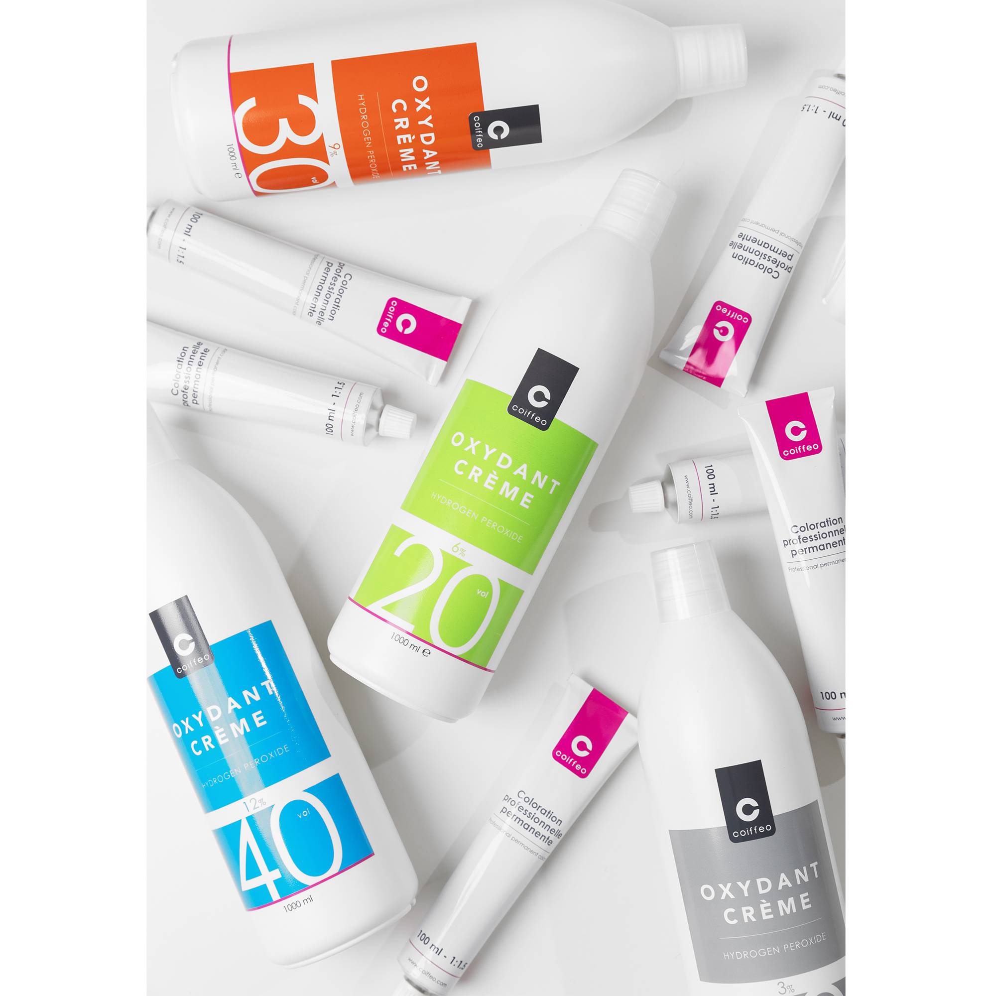 Coloration permanente Coiffeo 100ml | Coiffeo