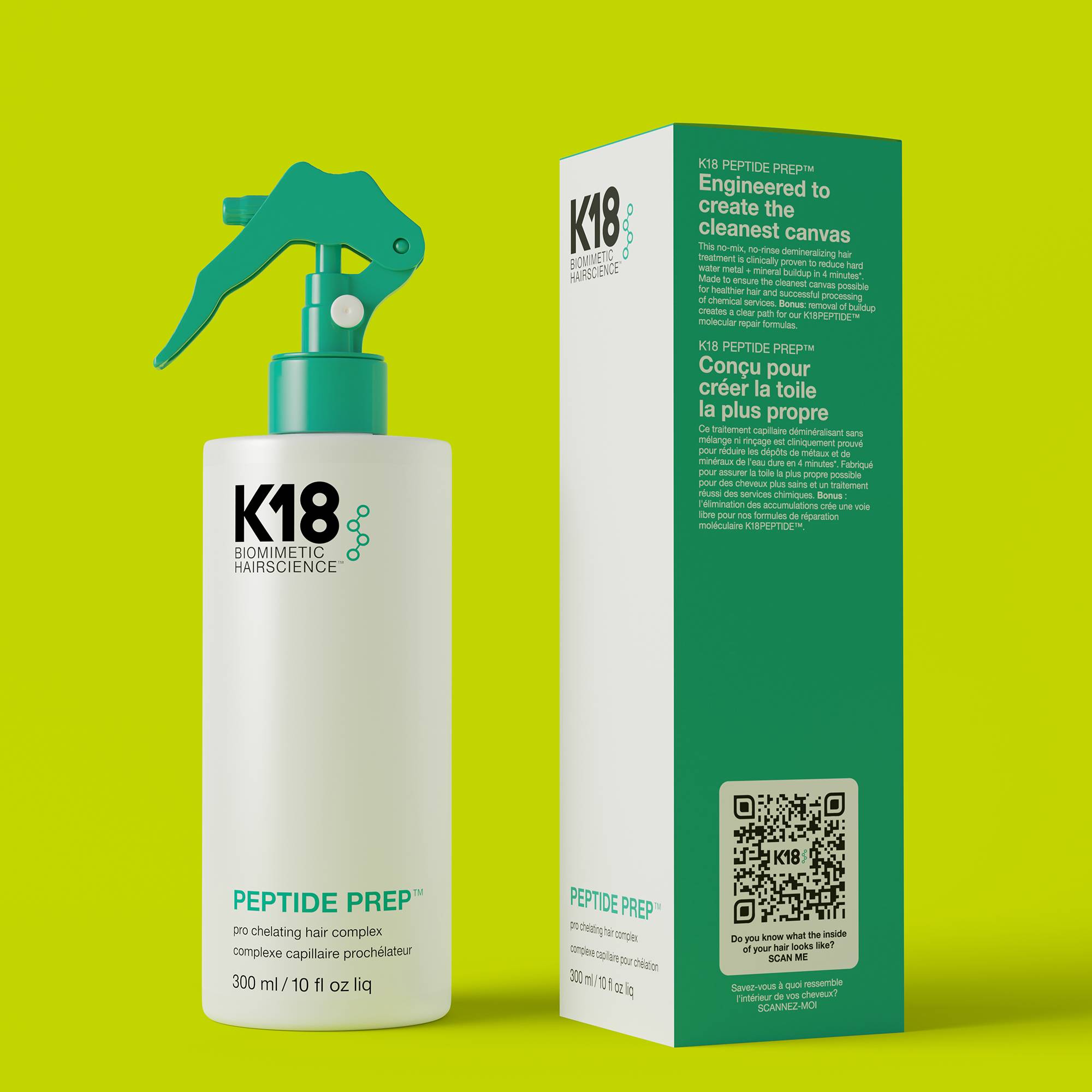 Spray chélateur Peptide... 300ml | K18 Biomimetic HairScience